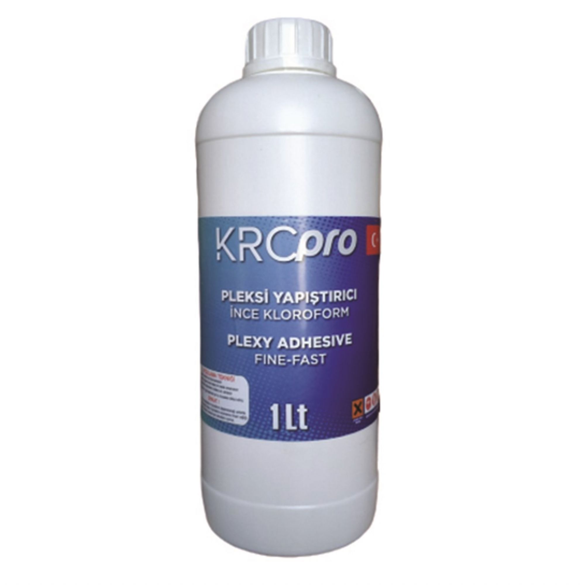 KrcPro PleksiGlass Yapıştırıcı İnce Kloroform 1lt - reklammalzemesi.com