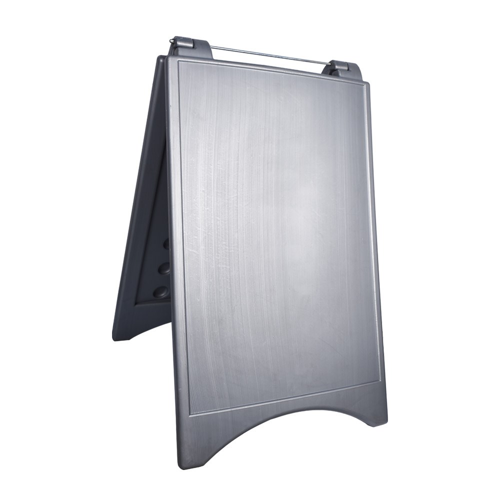 Reklam Park Dubası Çift Taraflı Gri A Pano Duba - reklammalzemesi.com